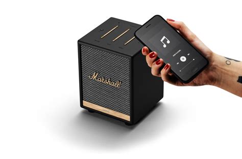 Marshall Uxbridge Bluetooth Smart Speaker Voice Guidance With Google