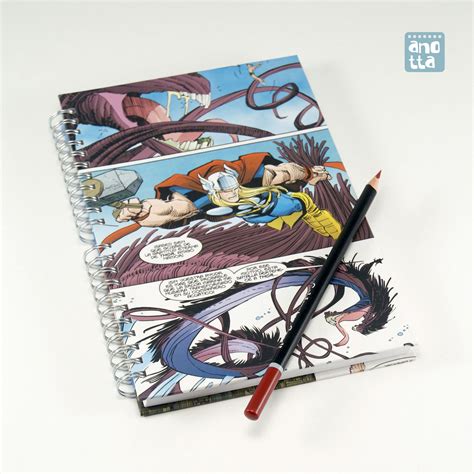 Pin En Libretas Hechas Con Comics Notebooks Made Using Old Comic Pages