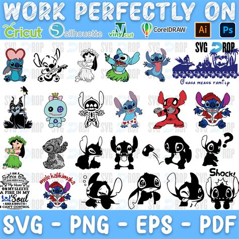 Lilo And Stich Font SVG SVG DROP