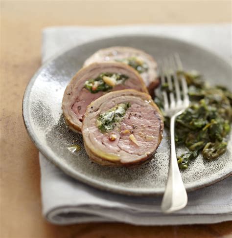 Recette de Filet dagneau aux épinards et au Carré Frais