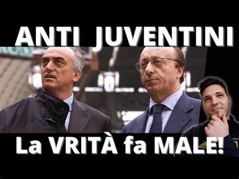 JUVENTUS Le BUGIE Hanno Le GAMBE CORTE GRAZIE A VOI YouTube