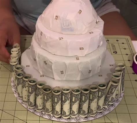 How To Make A DIY Money Cake