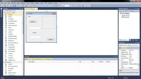 Visual Basic Programming Tutorial 4 Proper Form Design YouTube