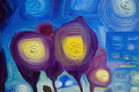 Night City Lights Painting By Boris Subotic Jose Art Gallery