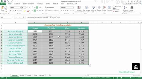 Cómo referenciar hojas automáticamente en Excel YouTube