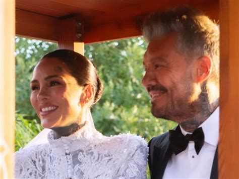 Así fue el momento más emotivo del casamiento de Cande Tinelli y Coti