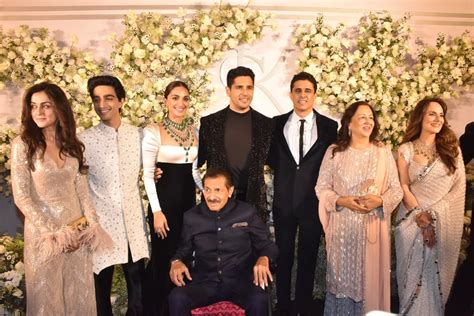 Sidharth Malhotra Kiara Advani Wedding Reception সড কযরর রসপশন