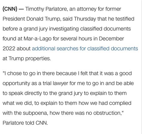 Mueller She Wrote On Twitter Also New Parlatore WAS Subpoenaed By