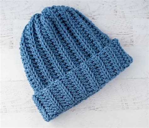 Ribbed Wonder An Easy Crochet Hat Crochet 365 Knit Too