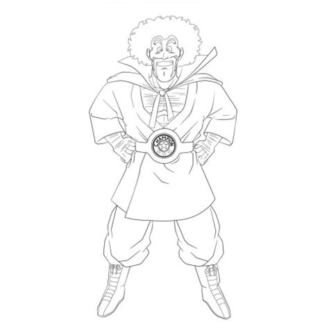 Coloriages Hercule Dragon Ball Coloriages Gratuits Imprimer