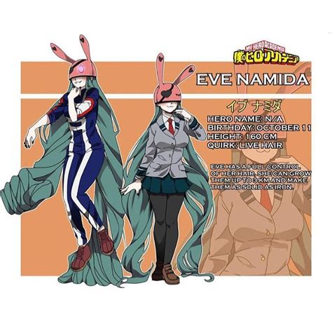 BNHA OCverse On Instagram Shisaireru S BNHA OC Eve Namida Quirk