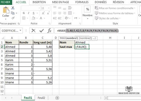 Découvrir 116 imagen formule de calcul excel avec conditions fr