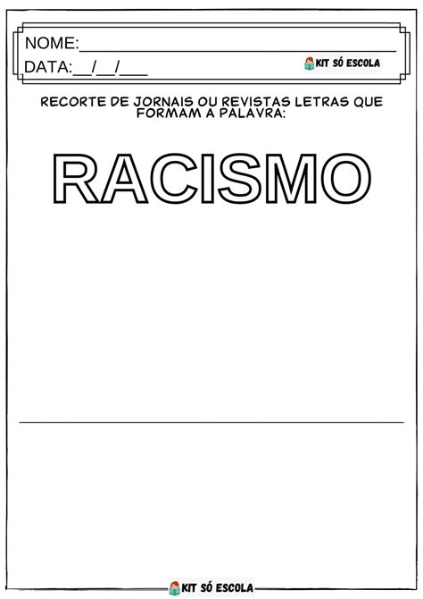 35 Atividades Consciência Negra SÓ ESCOLA