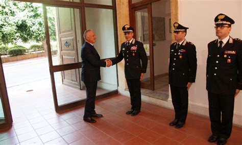 Il Prefetto Di Agrigento In Visita Al Comando Provinciale DellArma