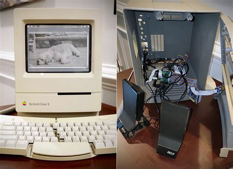 Apple Fan Upgrades Macintosh Classic II With E Ink Display Powered By A