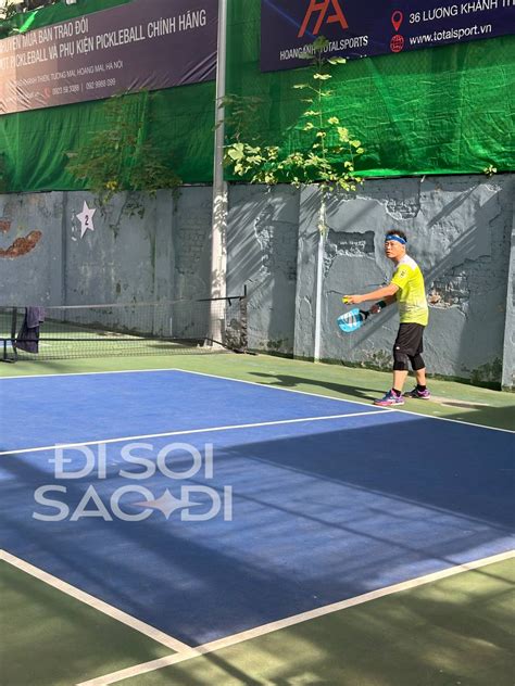 Tóm dính Shark Bình đu trend chơi pickleball vào cuối tuần xả vai