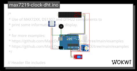 Max Clock Dht Ino Copy Wokwi Esp Stm Arduino Simulator