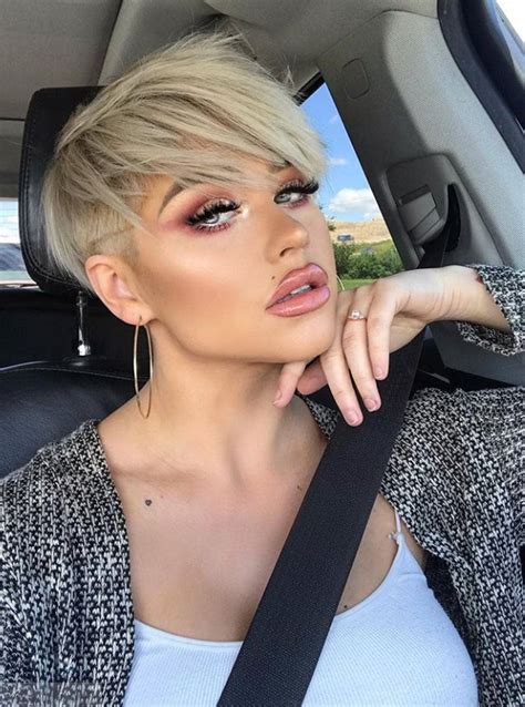 Trendy Short Pixie Haircut For Stylish Woman Page Of