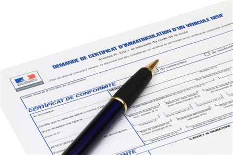 Guide pratique pour compléter les documents pour faire une carte grise