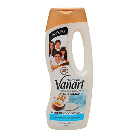 Shampoo Vanart Cabello Suave Y Brilloso 750ml Walmart