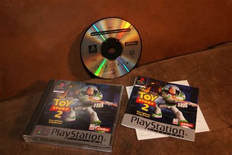 TOY STORY 2 Buzz Lightyear To The Rescue PlayStation Ps1 Complete