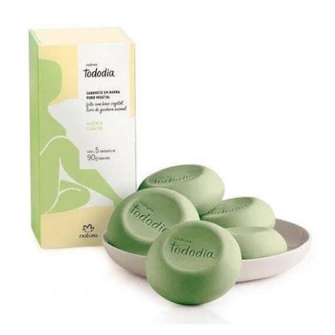 Tododia Natura Sabonete em Barra Puro Vegetal Alecrim e Sálvia Shopee