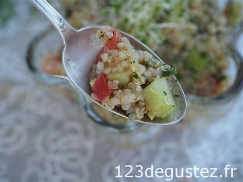 Taboulé de quinoa facile et rapide sans gluten 1 2 3 Dégustez
