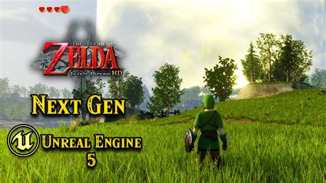 Zelda Twilight Princess Next Gen Hyrule Field Unreal Engine 5 YouTube
