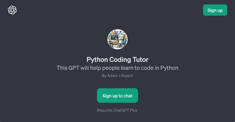 python coding tutor gpt python lessons taaft