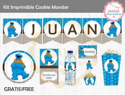 Mamá Decoradora Monstruo come galletas