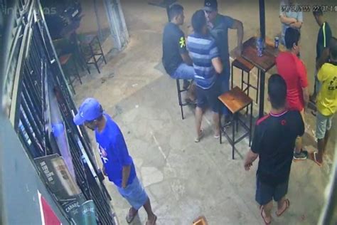 Vídeo dono de bar é assassinado tiro na cabeça ao cobrar cerveja