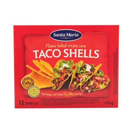 Santa Maria Taco Shells 12 Pcs What S Instore