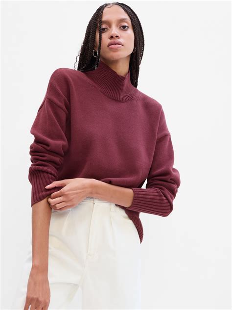 Mockneck Sweater Gap Factory