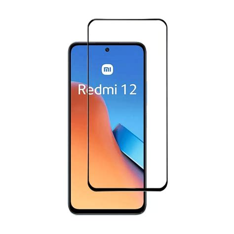 Película De Vidro 3D Premium Redmi 12 4G E 5G