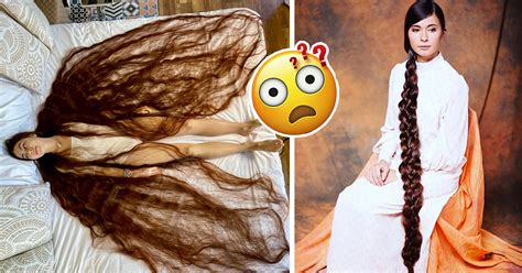 Уау Ето как изглежда жената с най дългата коса в света Dama bg