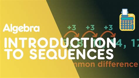 introduction to sequences algebra maths fuseschool youtube