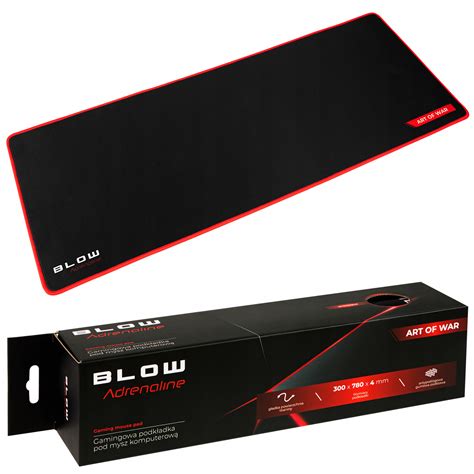 DUŻA PODKŁADKA POD MYSZKĘ MYSZ NA BIURKO GAMINGOWA MATA 300X780X4MM XXL