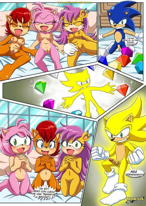 Sonic Xxx Comic Porno Orgias Y Muchas Corridas