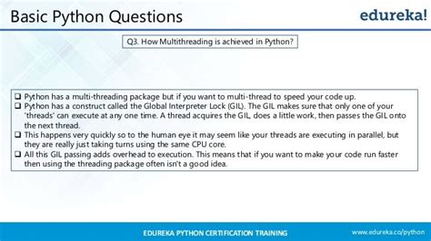 python interview questions and answers 2019 edureka