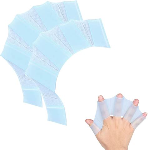 Palmes De Natation à La Main Gants De Natation PalméS en Silicone