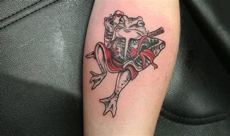 74 Amazing Japanese Frog Tattoos That Will Motivate You