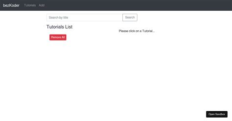 React Hooks Crud Codesandbox