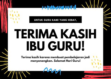Surat Terima Kasih Untuk Bu Guru 999 Ucapan Terima Kasih Untuk Guru