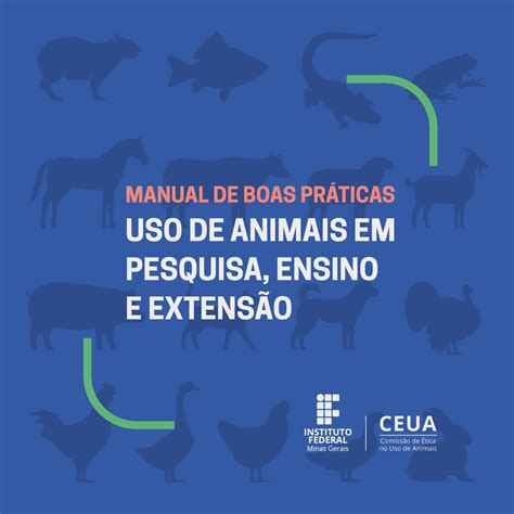 IFMG publica manual de boas práticas para uso de animais em pesquisa