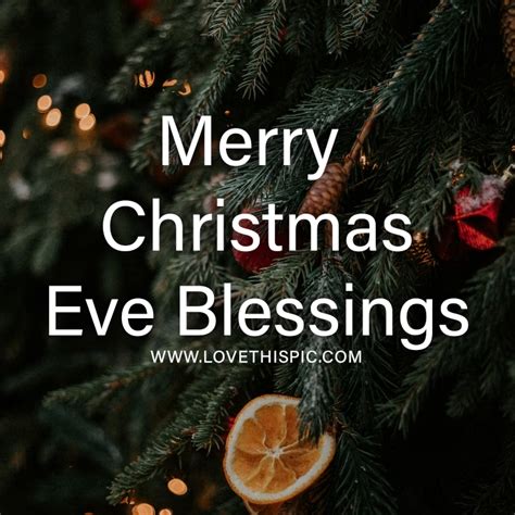 Merry Christmas Eve Blessings Pictures Photos And Images For Facebook