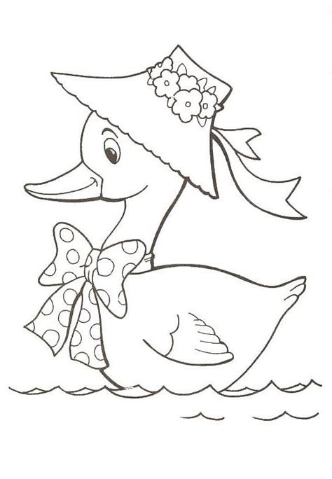 Desenhos De Pata Para Colorir Desenhos Para Pintar E Imprimir