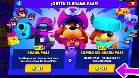 COMPRO El NUEVO PASE De BATALLA SKIN DARRYL Brawl Stars YouTube
