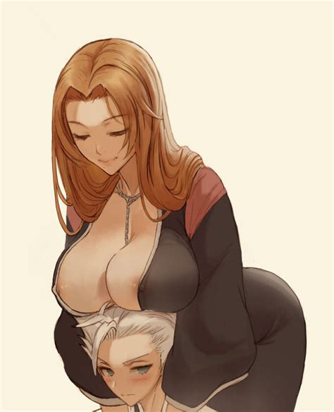 Rangiku Matsumoto And Hitsugaya Toshiro Zefra Bleu Bleach