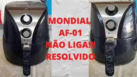 fritadeira air fry mondial af01 não liga Veja como desmontar fazer os