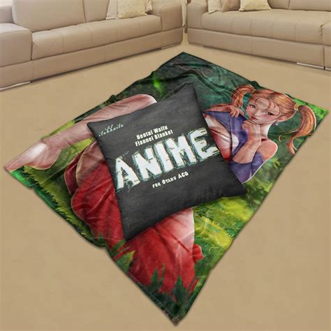 Amazon Itakkaito Hot Curvy Female Anime Bedding Fleece Blanket